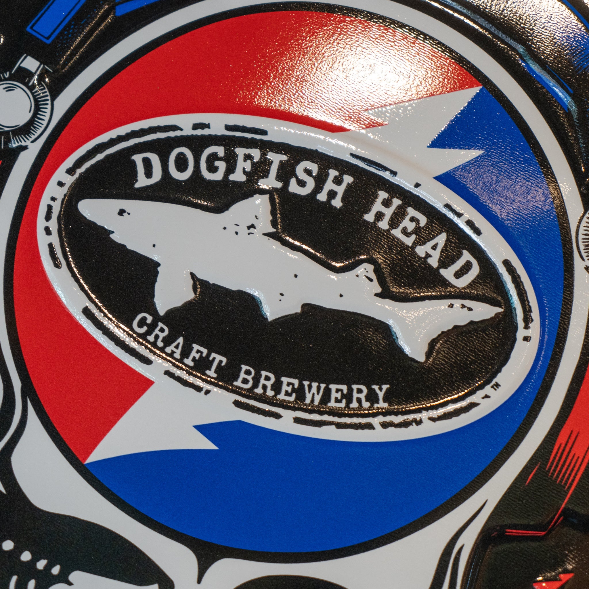 Dogfish Head x Grateful Dead Round Tin Tacker