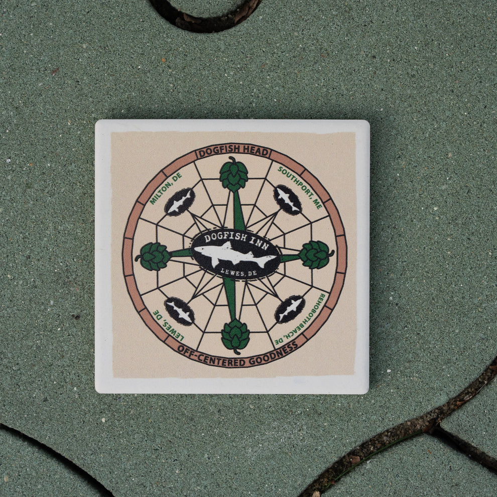 Inn Ceramic Off Centered Coaster – Dogfish Head