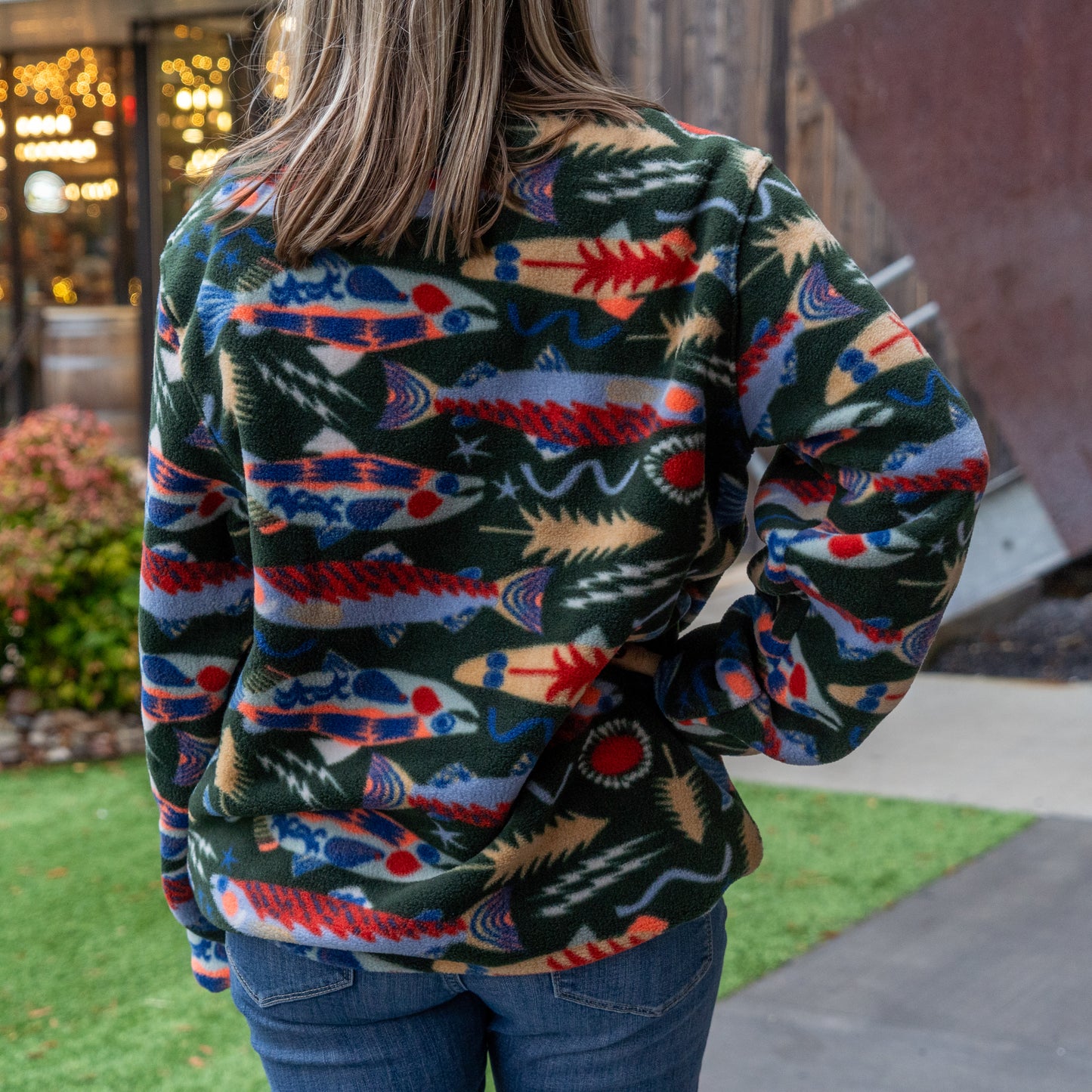 Patagonia M Fish Synch Quarter Snap Pullover – Dogfish Head